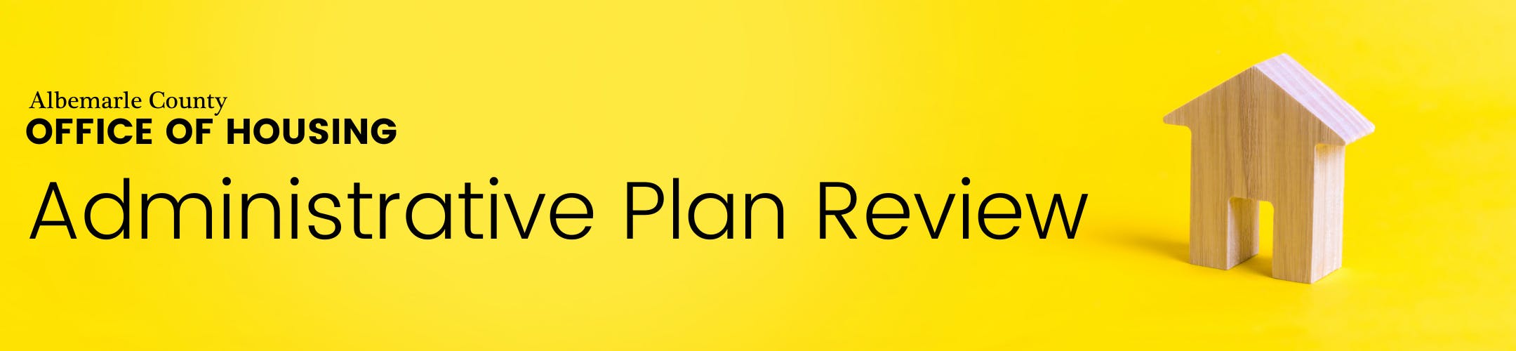 Office of Housing Administrative Plan | Engage Albemarle