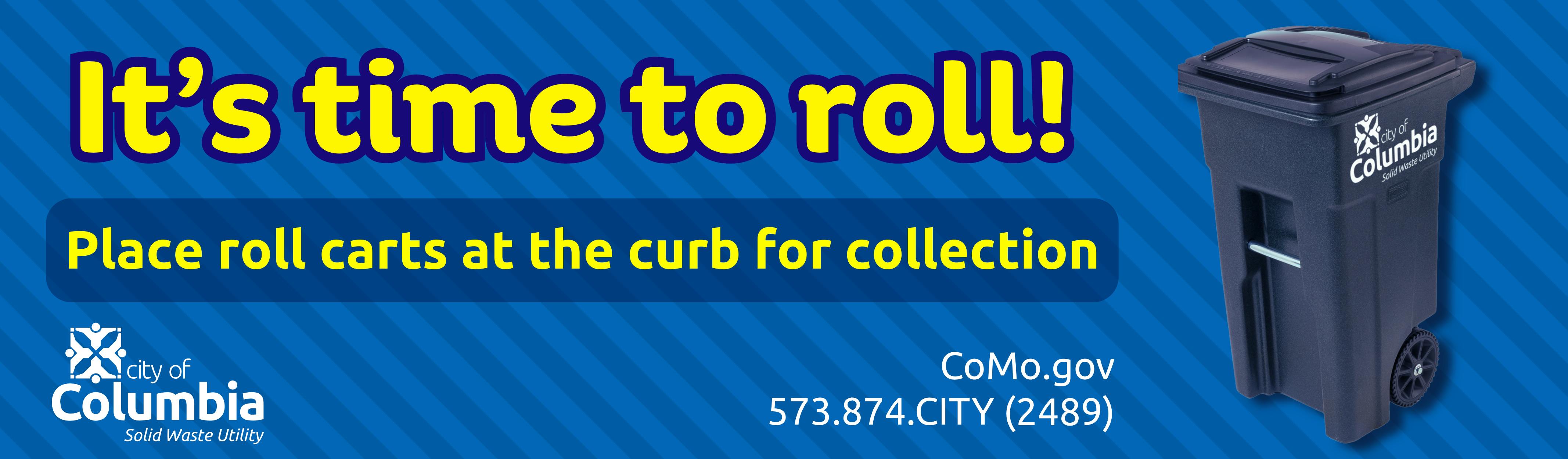 Solid Waste transition to refuse roll carts | City of Columbia, MO