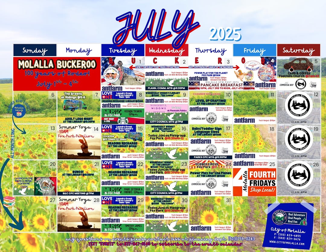 Events | Molalla Current