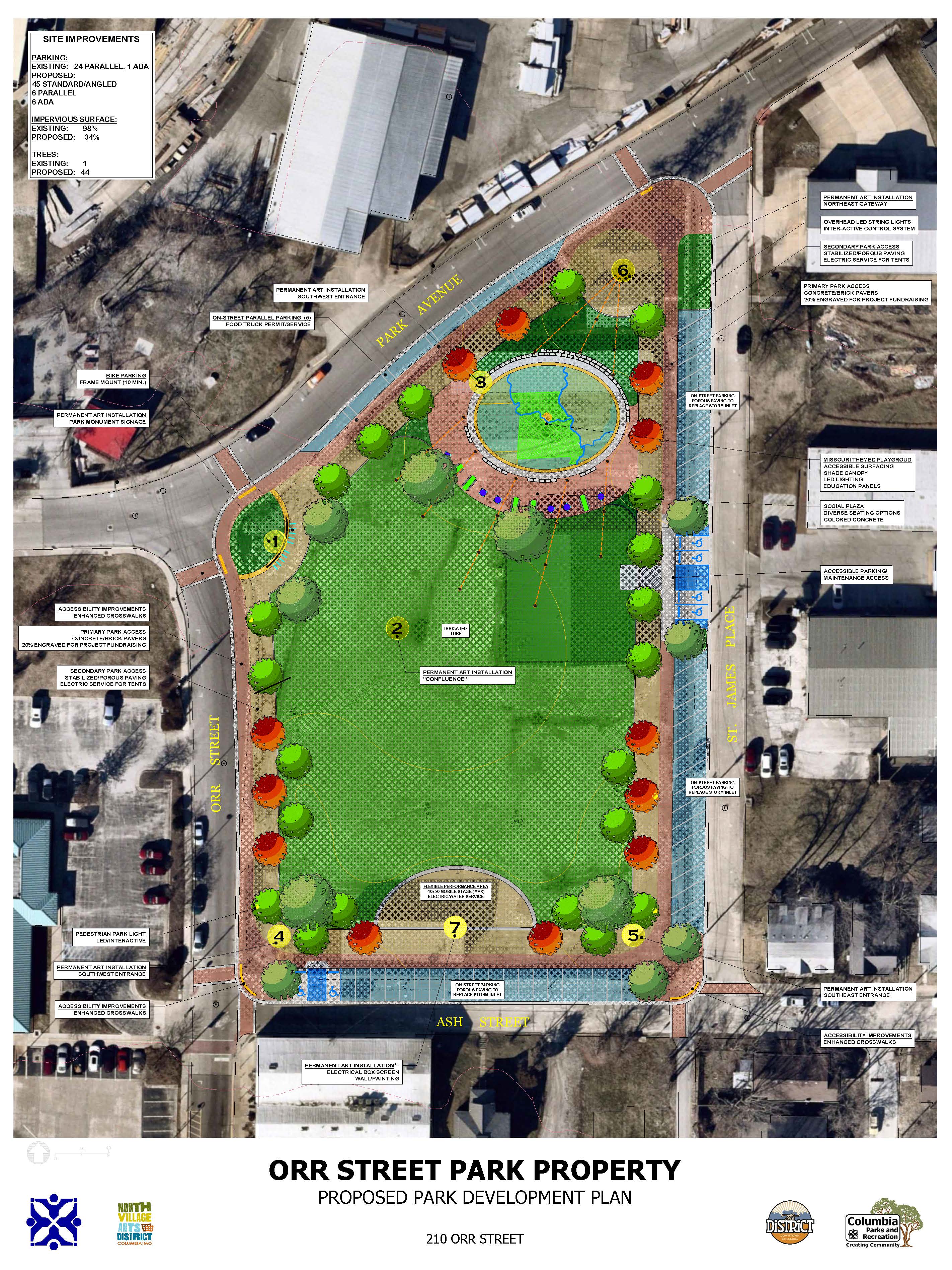 Orr Street Park Concept Design. Thoughts? : r/columbiamo