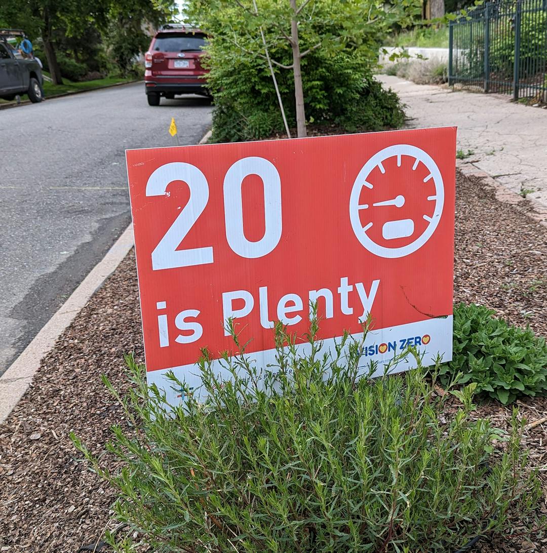 20 is Plenty | Guiding Golden