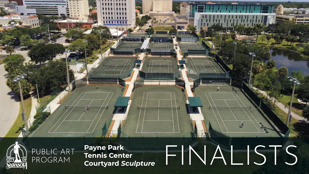 Payne Park Tennis Center Sculpture Commission | Engage Sarasota