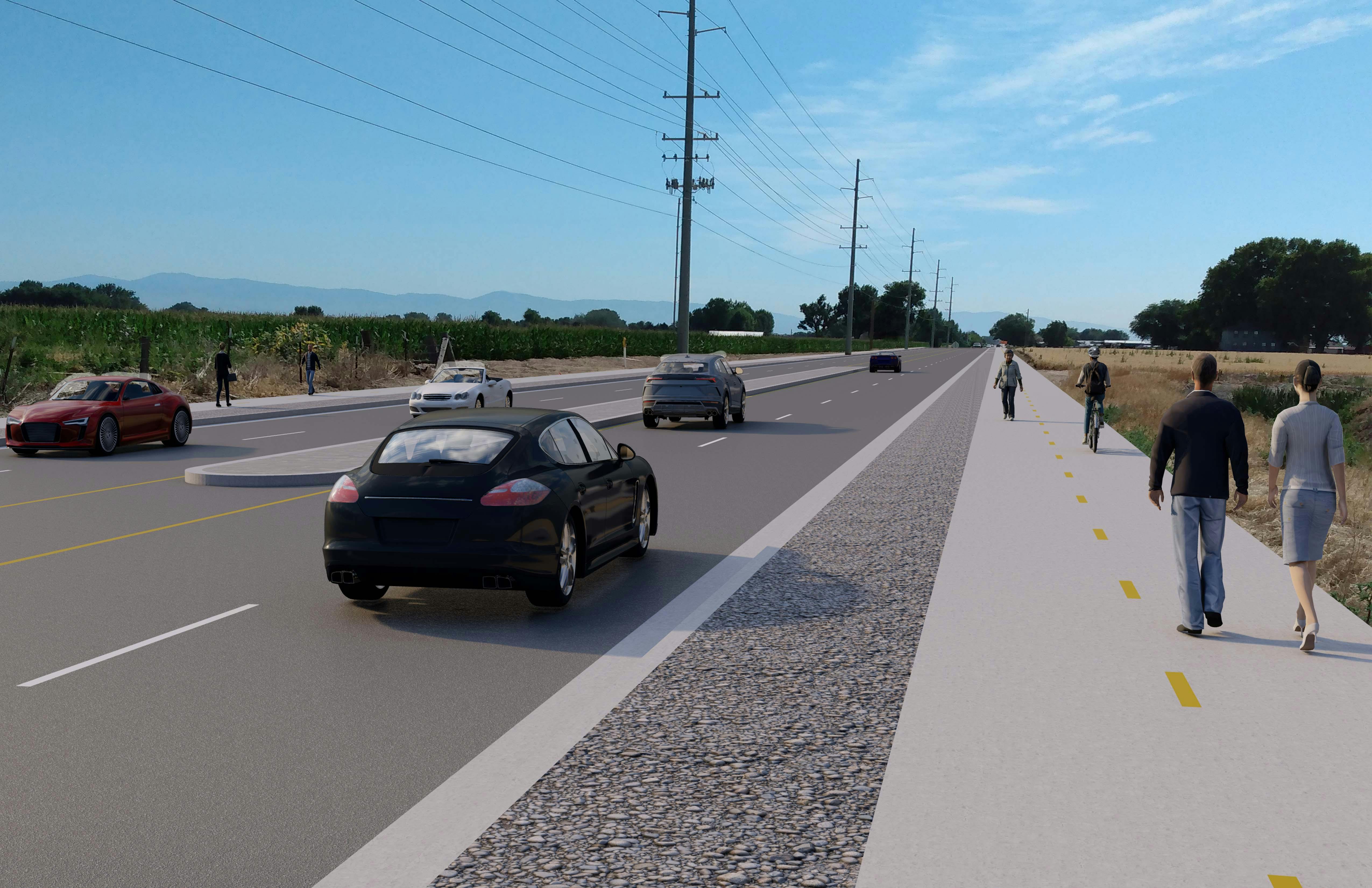 Project Renderings | Franklin Road, McDermott Road to Black Cat Road ...