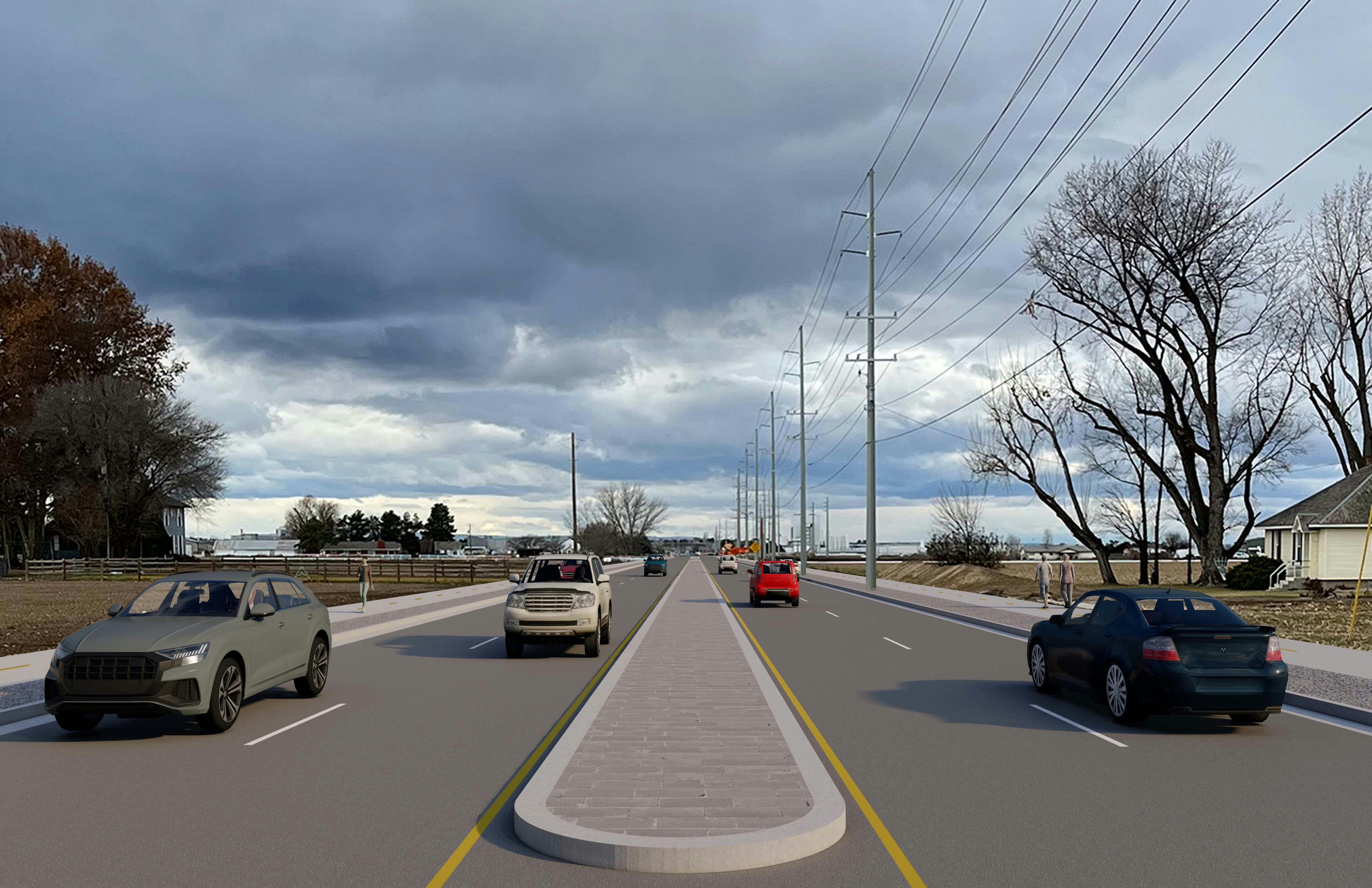 Project Renderings | Franklin Road, McDermott Road to Black Cat Road ...
